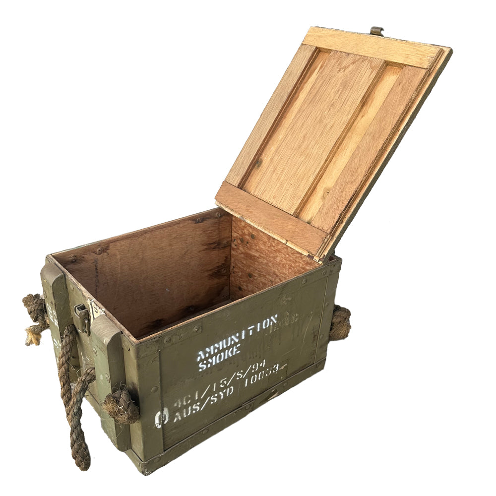 Original Australian Army Timber Ammo Box Small – The Outdoor Gear Co.