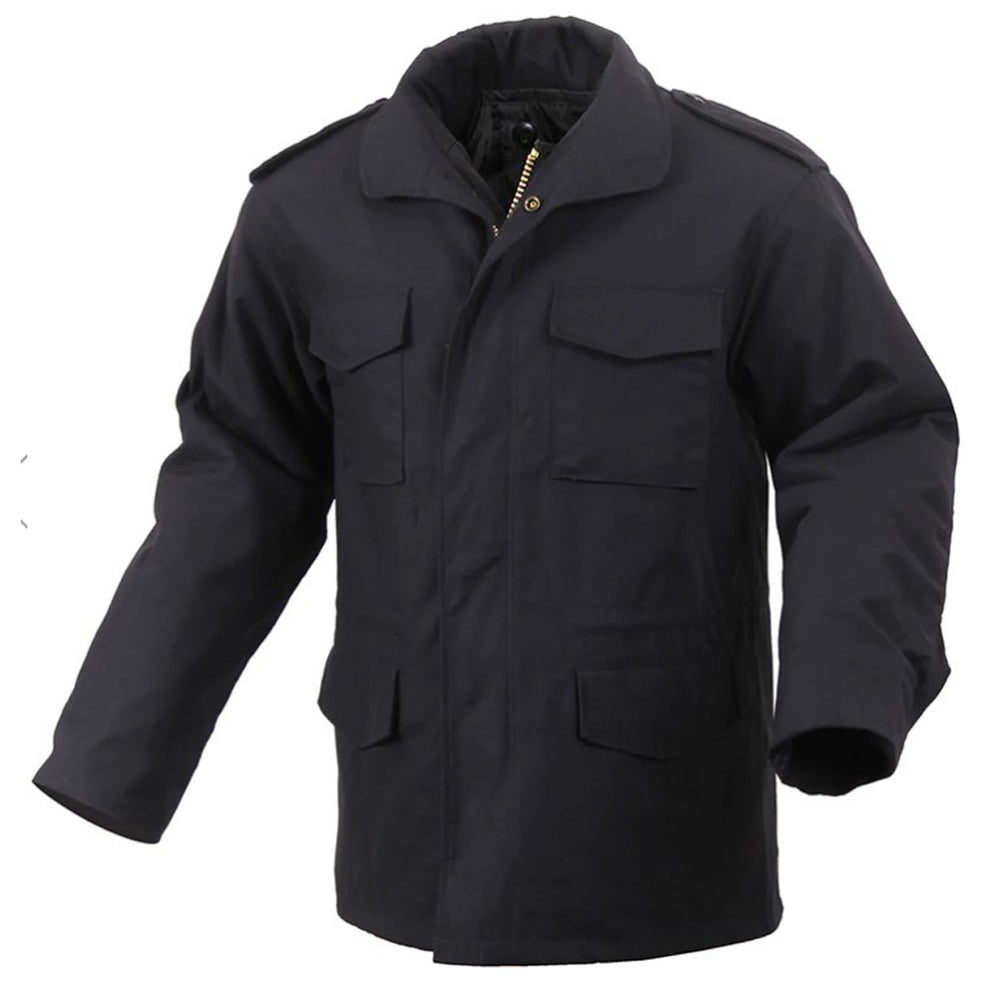 M-65 Black Field Jacket with Liner – The Outdoor Gear Co.