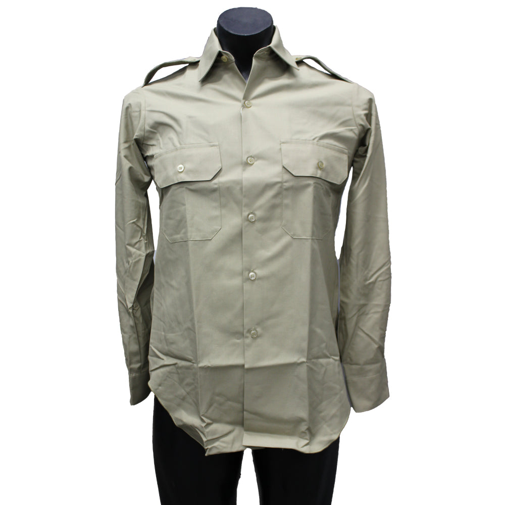 Original Australian Army Khaki Long Sleeve Dress Shirt – The Outdoor ...