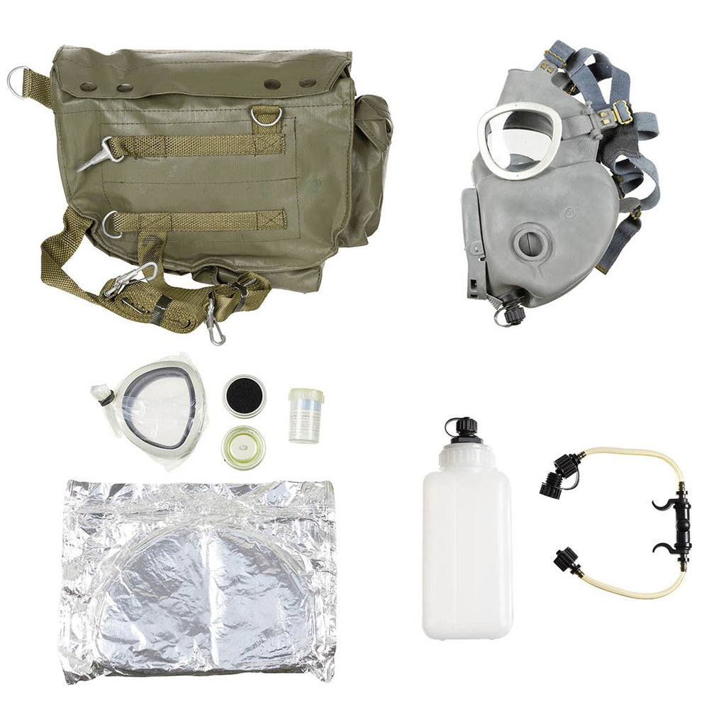 Original Polish MP4 Gas Mask with water bottle – The Outdoor Gear Co.