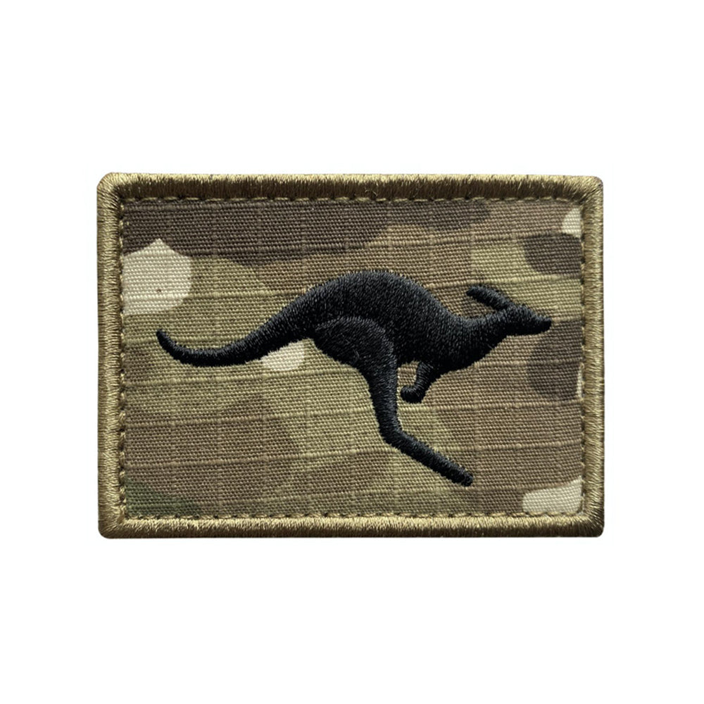 Multicam with Black Fighting Roo 70 x 50mm Patch – The Outdoor Gear Co.