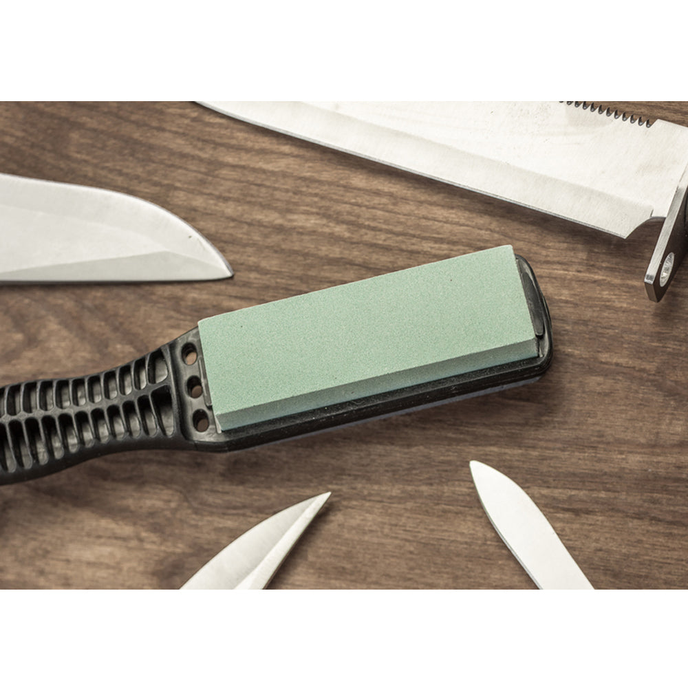 2Pc Double Sided Carbide Sharpening Stone – The Outdoor Gear Co.