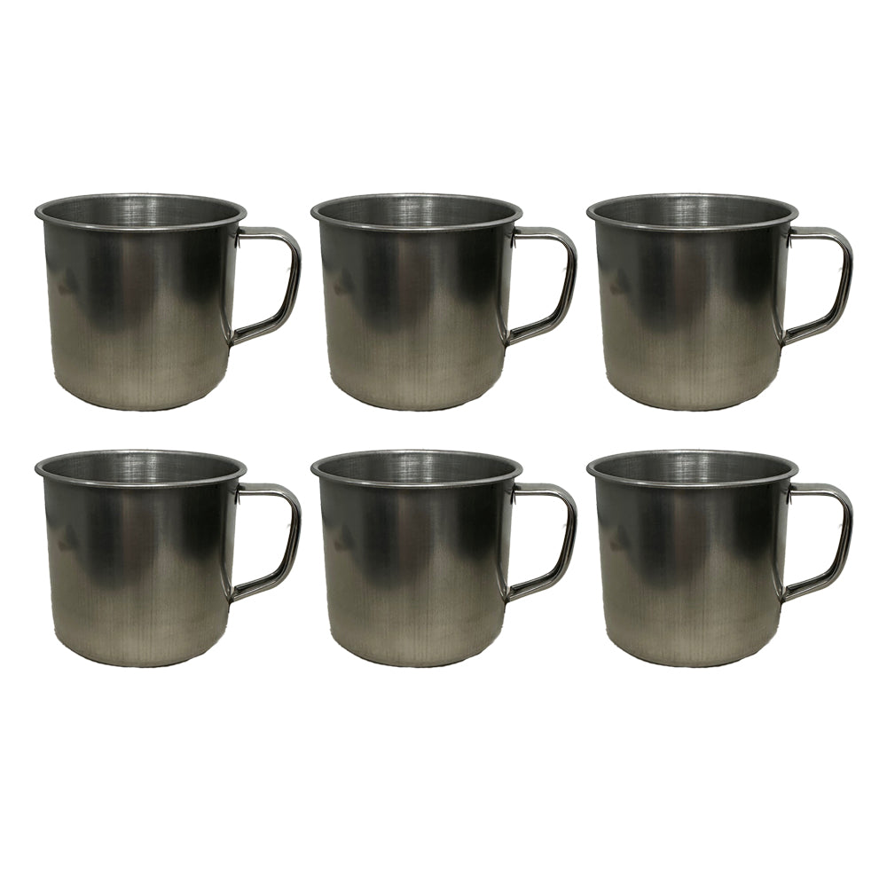 7cm Stainless Steel Mug (Set of 6) – The Outdoor Gear Co.