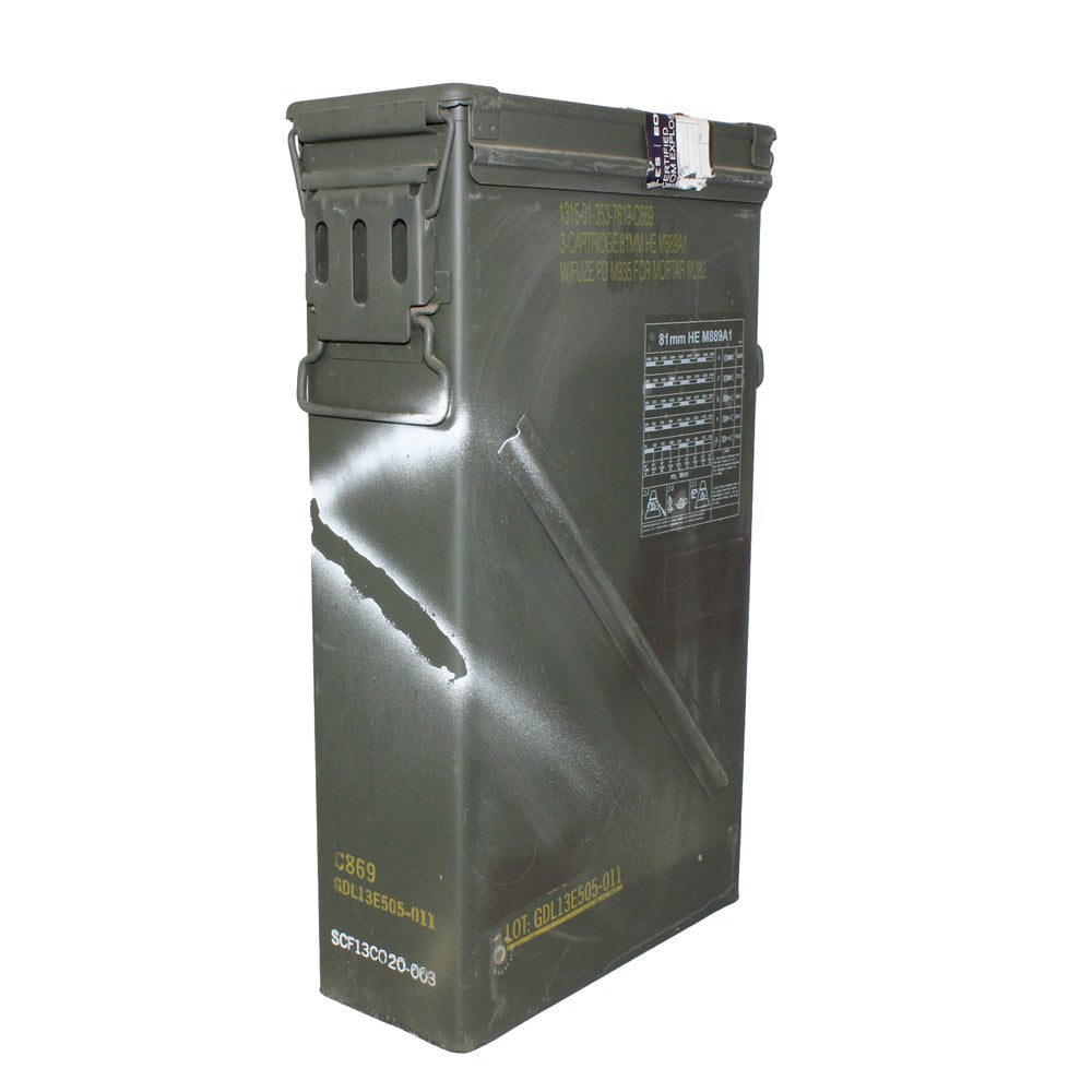 Ex Army M81 Military Issue Ammunition Storage Box – The Outdoor Gear Co.