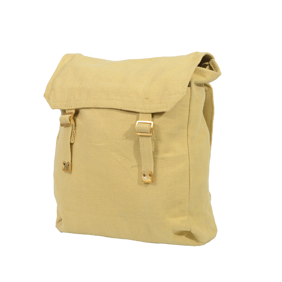 Cotton Canvas Webbing Backpack Khaki – The Outdoor Gear Co.
