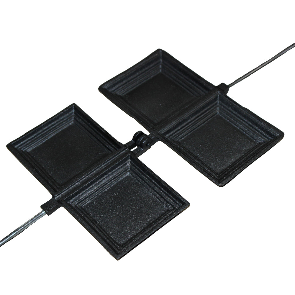 Jumbo Double Cast Iron Jaffle Iron – The Outdoor Gear Co.